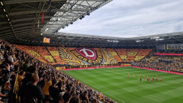 Dresden gegen Aue: Derby vor über 32.000 Zuschauern